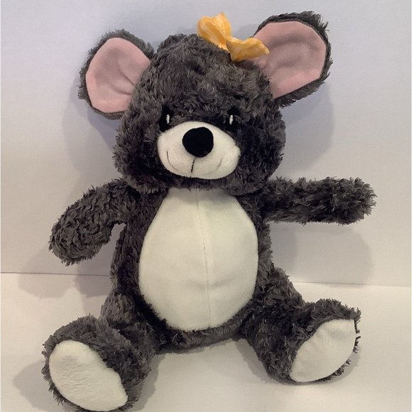 Kellytoy | Toys | Kellytoy Plush Gray Mouse With Pink Ears And Yellow ...